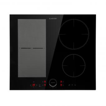 Klarstein Delicatessa Hybrid 4 Ring Induction Hob 60cm Black