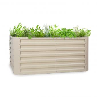 High Grow Straight Hochbeet Gartenbeet | Größe: 120 x 60 x 60 cm (BxHxT ...