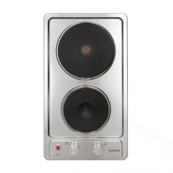 Klarstein Appetito Ceramic Hob 30cm 2 Ring Silver