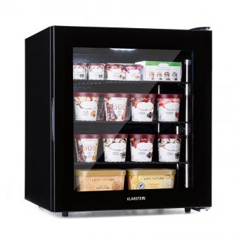 Klarstein Ice Age Freezer 69cm 88L Black 88 Ltr | Black